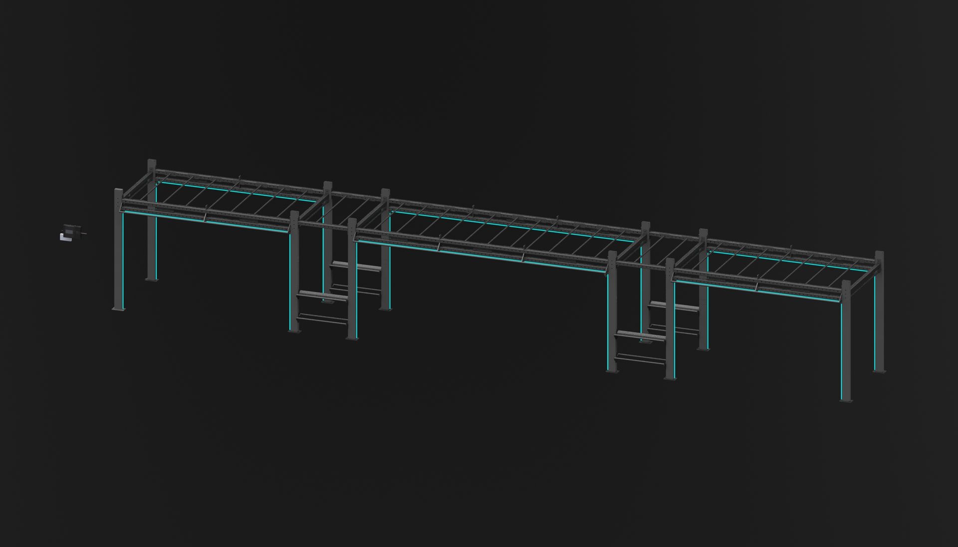 Commercial, Garage, and Home Gym Lighting Rig | Element Fitness