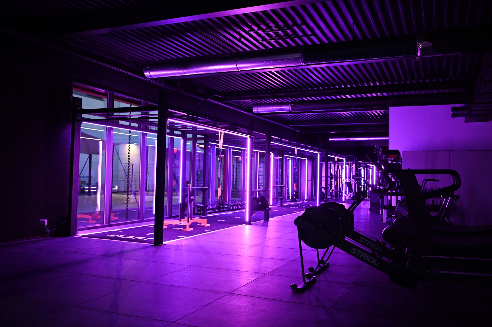 Commercial, Garage, and Home Gym Lighting Rig | Element Fitness